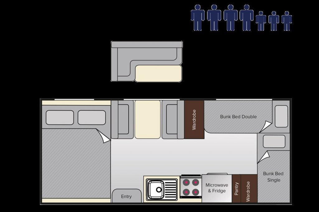 AVIDA Wave - Electric Pop Top Caravan