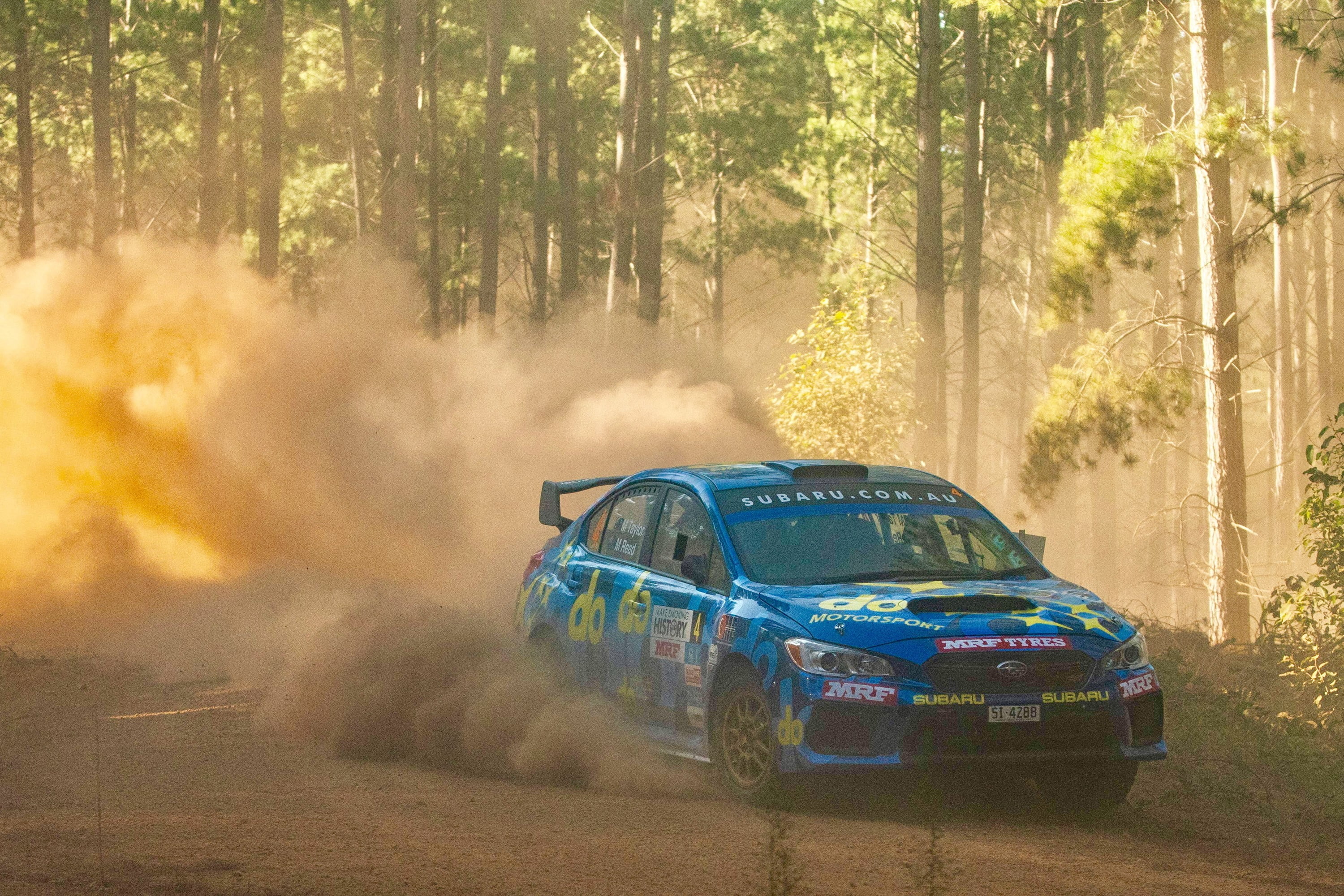 Heat 1 of the 2019 Make Smoking History Forest Rally