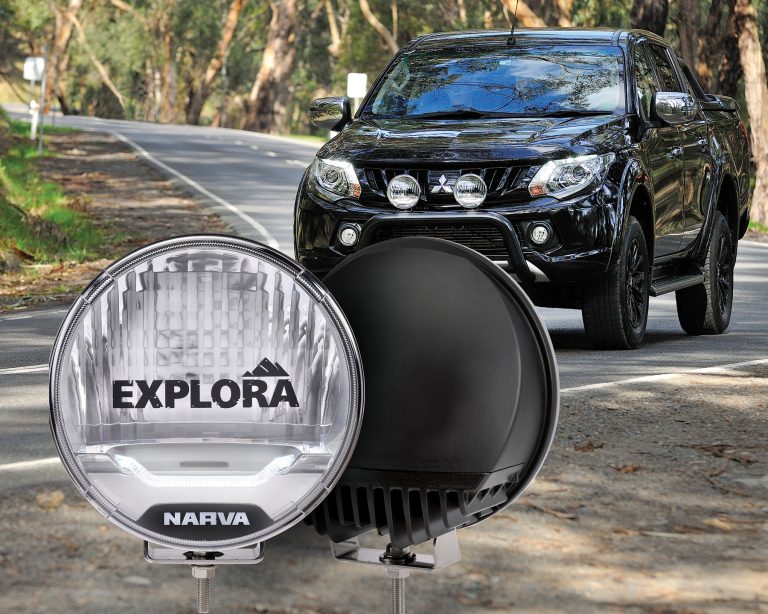 NARVA LED Driving lights for exploring.