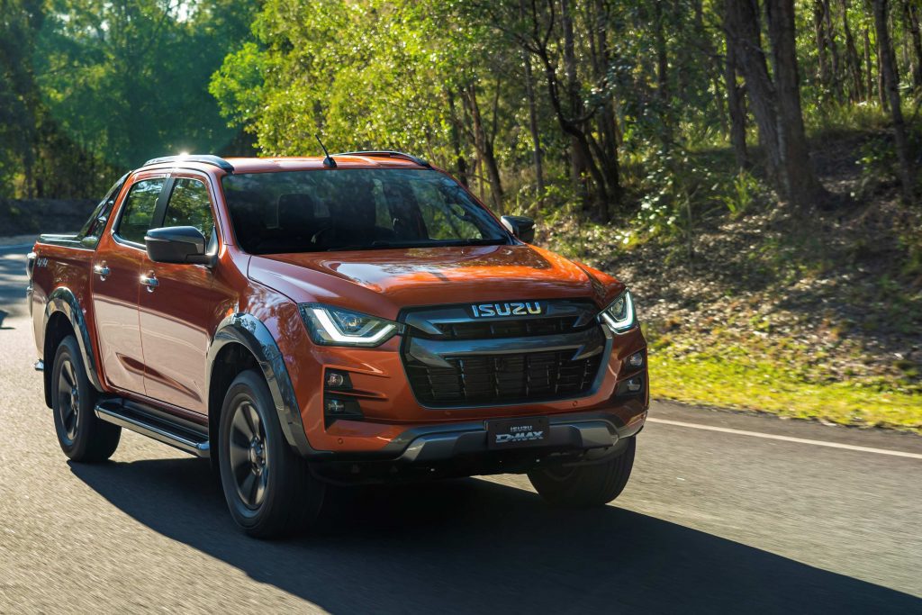 Isuzu D-MAX 21MY 4x4 X-TERRAIN Crew Cab Ute Volcanic Amber Metallic ...
