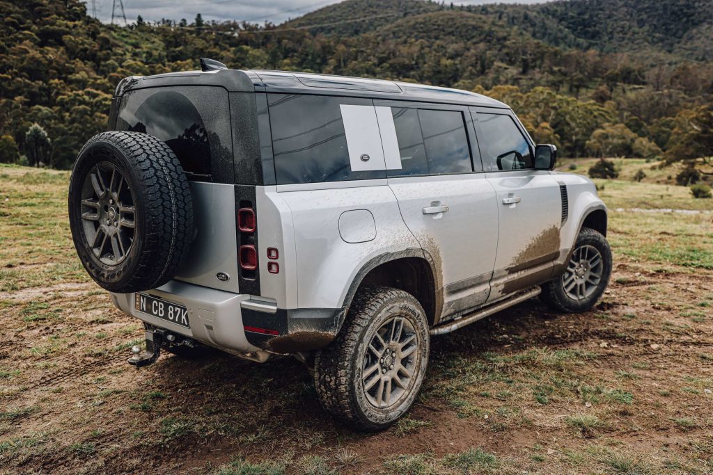 Land Rover Defender rear - OzRoamer