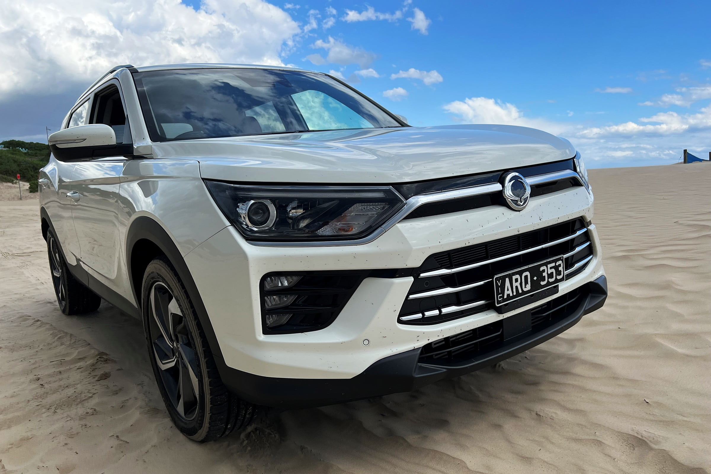 2022 SsangYong Korando Ultimate front grill 2022 SsangYong Korando Ultimate front grill