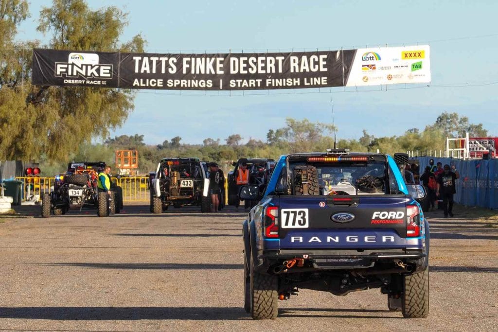 Ford Ranger Raptor wins Finke Desert Race for third time